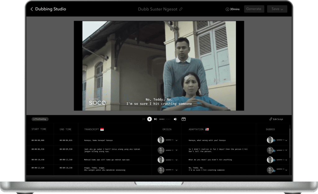 Voice and Dubbing Studio