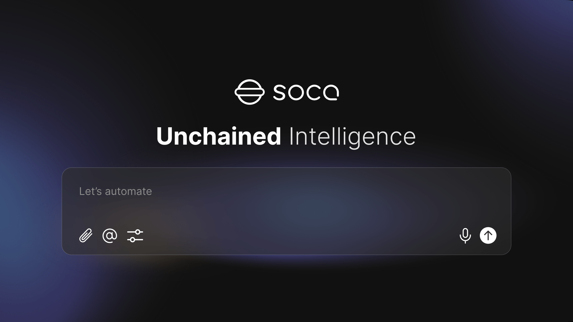 Conversational AI Agent Platform - Soca Genesist